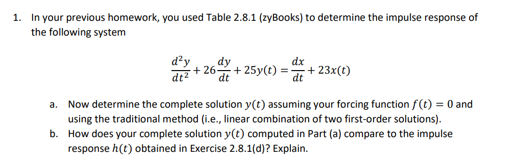 Solved In your previous homework, you used Table | Chegg.com