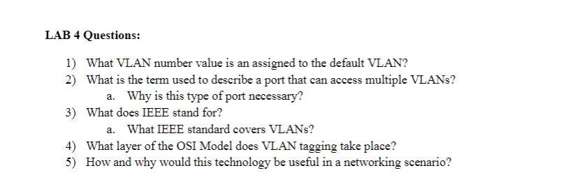 Solved Objective: The objective of this lab exercise is to | Chegg.com