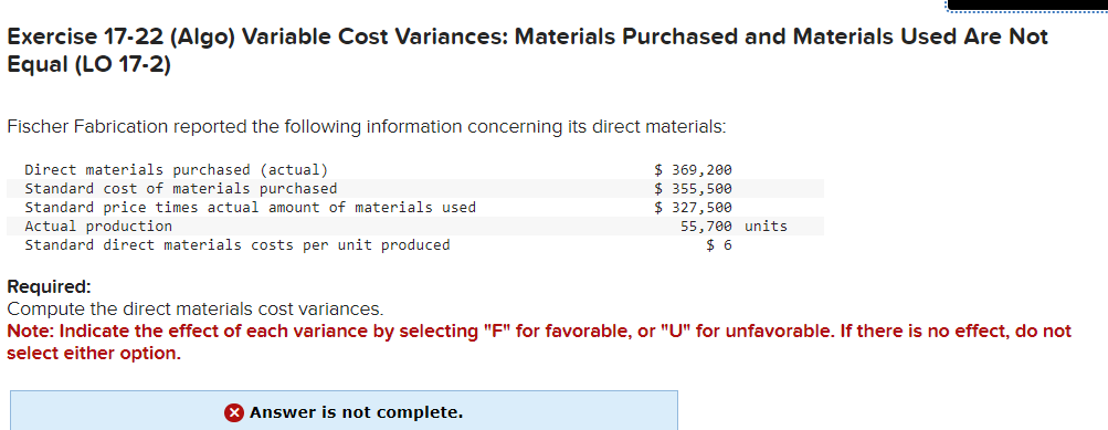 Solved Required: Compute the direct materials cost | Chegg.com