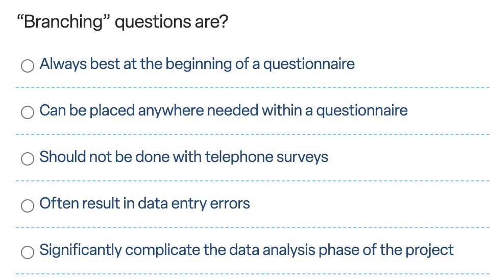 Solved "Transition" questions are best placed where in a | Chegg.com