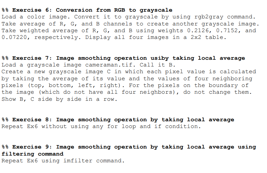 Solved ơㅇㅇ Exercise 1: Channels of a color image Take a | Chegg.com