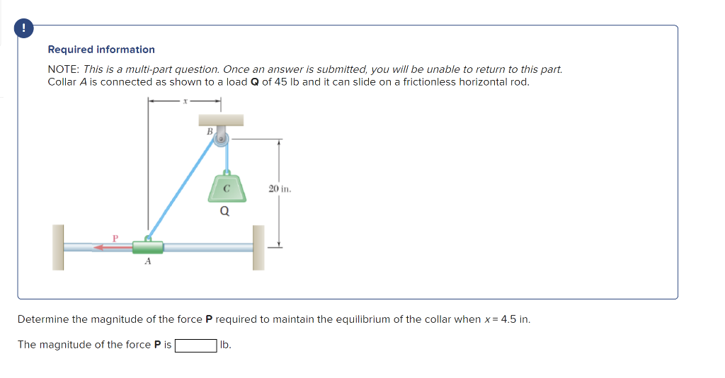 Solved Required information Skip to question NOTE: This | Chegg.com