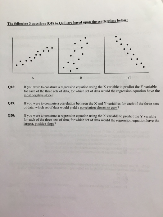 Solved The following 3 questions (Q18 to Q20) are based upon | Chegg.com