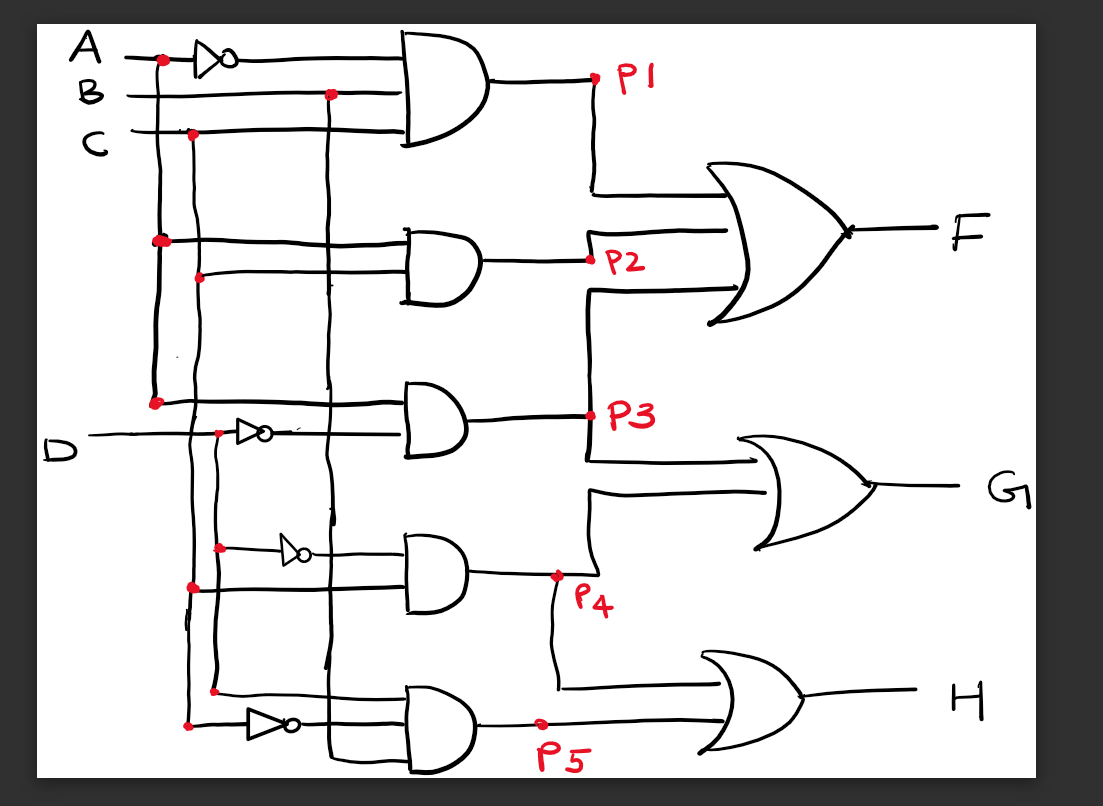 Solved For the circuit schematic shown below, write the | Chegg.com