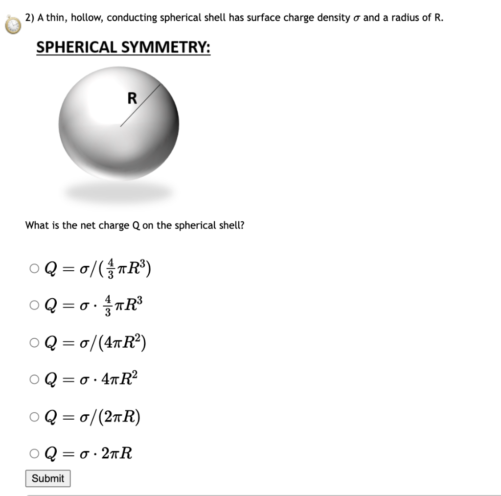 Solved A solid spherical insulator with uniform charge | Chegg.com
