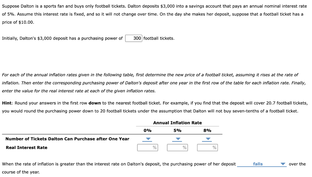 Solved Suppose Dalton is a sports fan and buys only football | Chegg.com