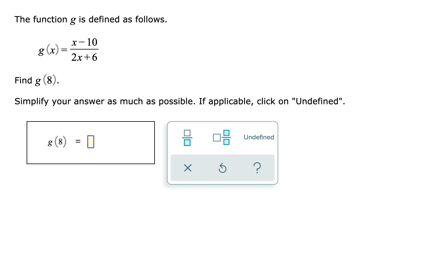 Solved The entire graph of the function g is shown in the | Chegg.com
