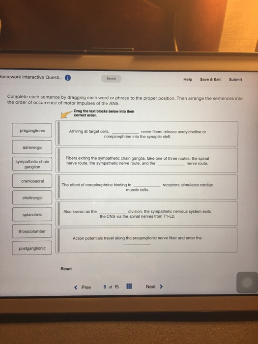 Solved omework Interactive Quest... Help Save &Exit Submit | Chegg.com
