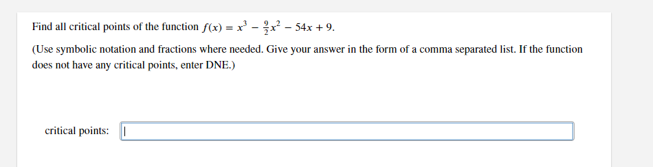 Solved Find all critical points of the function | Chegg.com