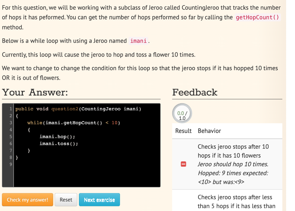 Solved For this question, we will be working with a subclass | Chegg.com