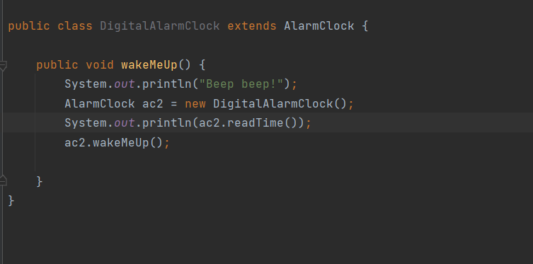 Solved Interfaces vs abstract classes Exercise 3. Telling | Chegg.com