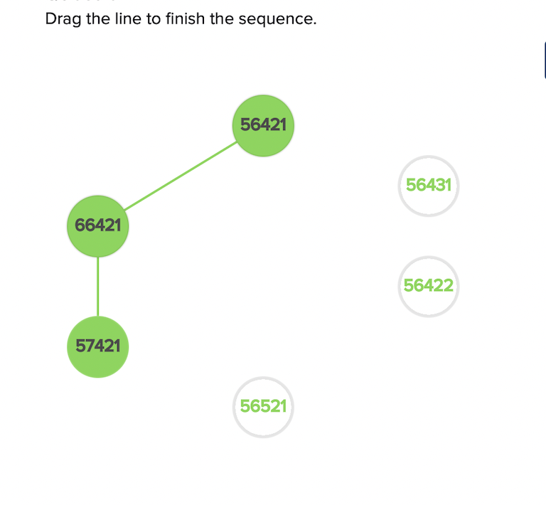 Solved Drag the line to finish the sequence. | Chegg.com
