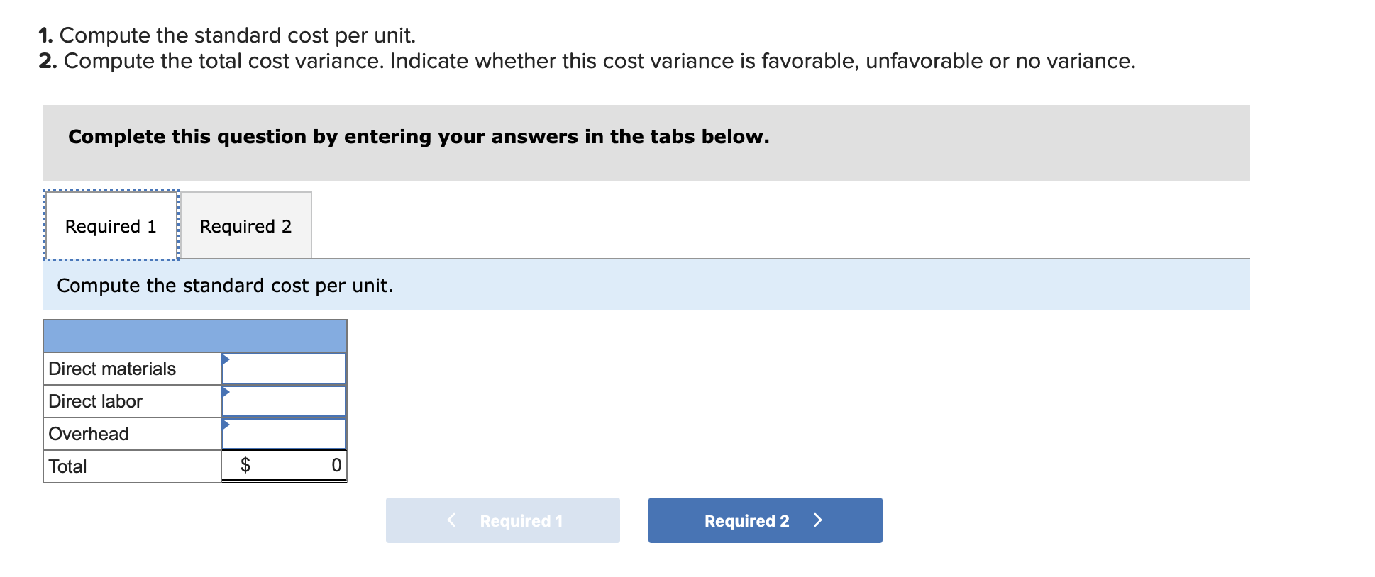 Solved Songsu Company is struggling to control costs. We are | Chegg.com