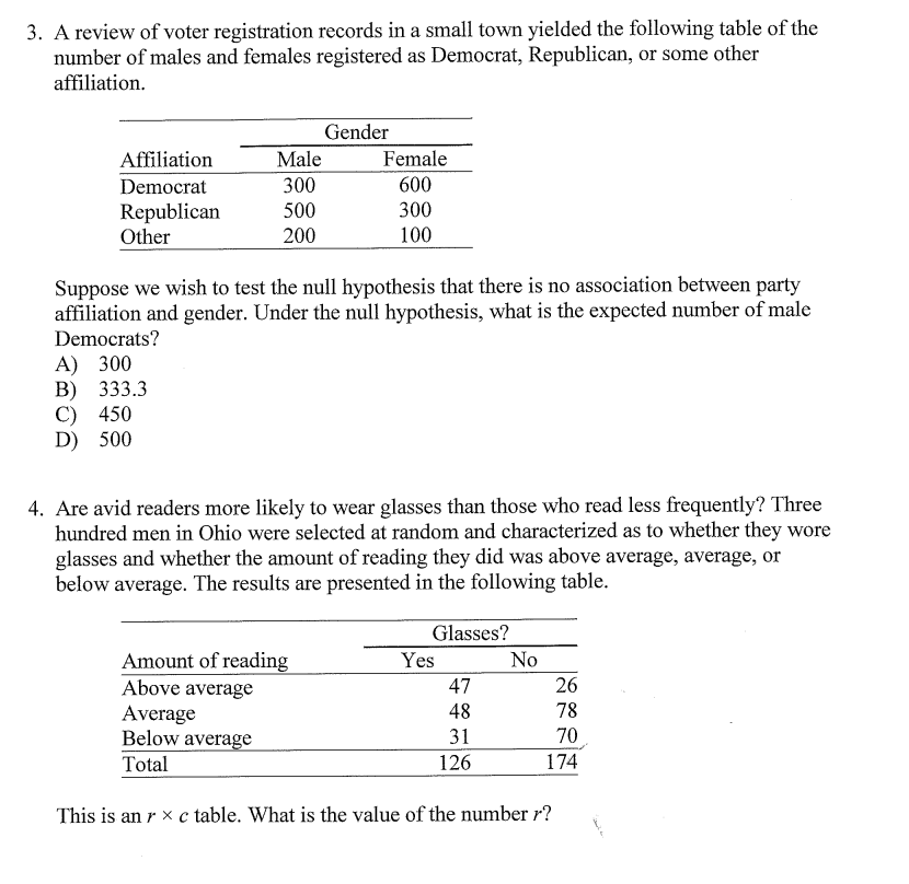 The 94 students in a statistics class are categorized | Chegg.com