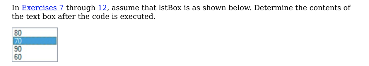 Solved THIS IS ALL IN VISUAL BASIC12. Dim min As Double = | Chegg.com