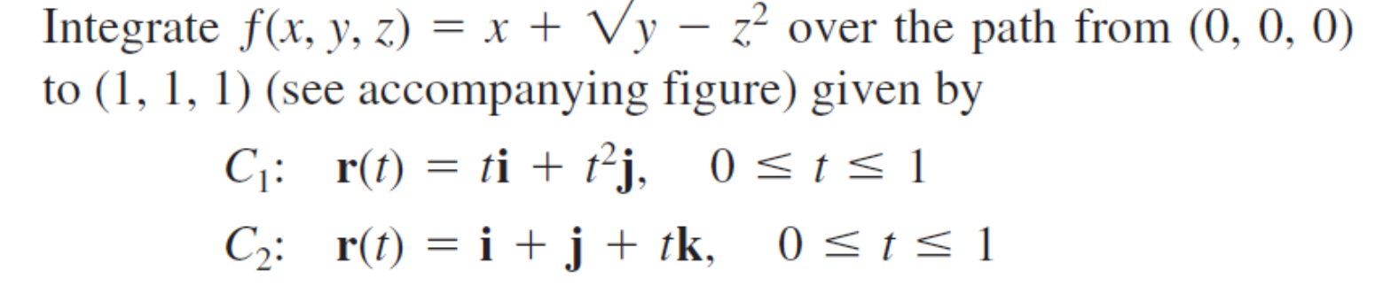 Solved Integrate f(x,y,z)=x+y−z2 over the path from (0,0,0) | Chegg.com Solved Integrate f(x,y,z)=x+y−z2 over the path from (0,0,0) | Chegg.com