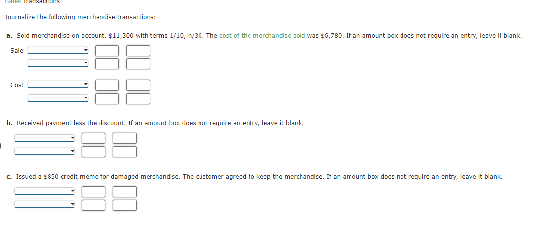 Solved Journalize the following merchandise transactions: a. | Chegg.com Solved Journalize the following merchandise transactions: a. | Chegg.com