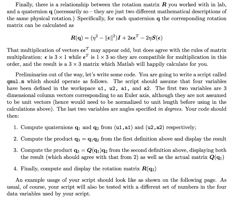 Solved In your lab this week you encountered two different | Chegg.com