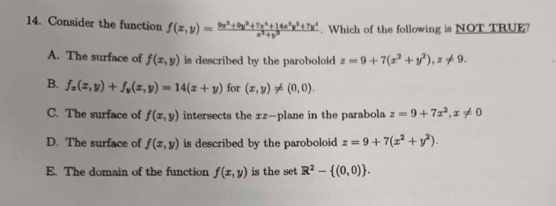 Solved Calculus Ii Do Not Use Chatgpt I Know Lot Of