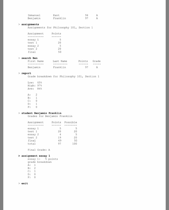 Solved Program: Grade Stats In this program you will create | Chegg.com