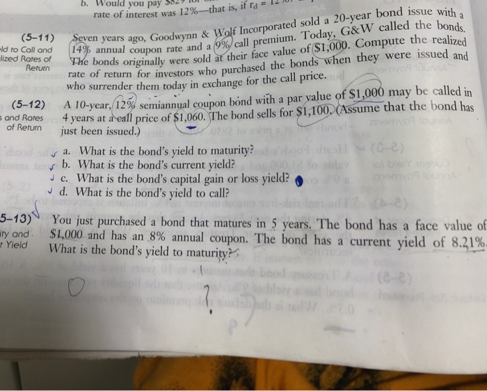 Solved s Seven years ago, Goodwvn & Wolf Incorporated sold a | Chegg.com