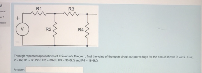 Solved 8 wered of 1 stion R1 R3 R2 R4 Through repeated | Chegg.com