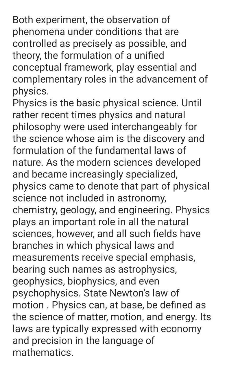 Solved Both experiment, the observation of phenomena under | Chegg.com