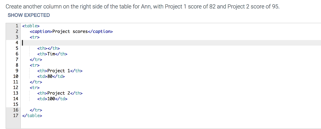 Solved Create another column on the right side of the table | Chegg.com