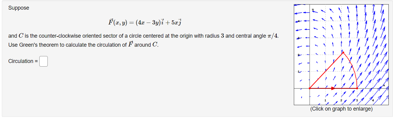 Solved Suppose F(x,y)=(4x−3y)i+5xj and C is the | Chegg.com