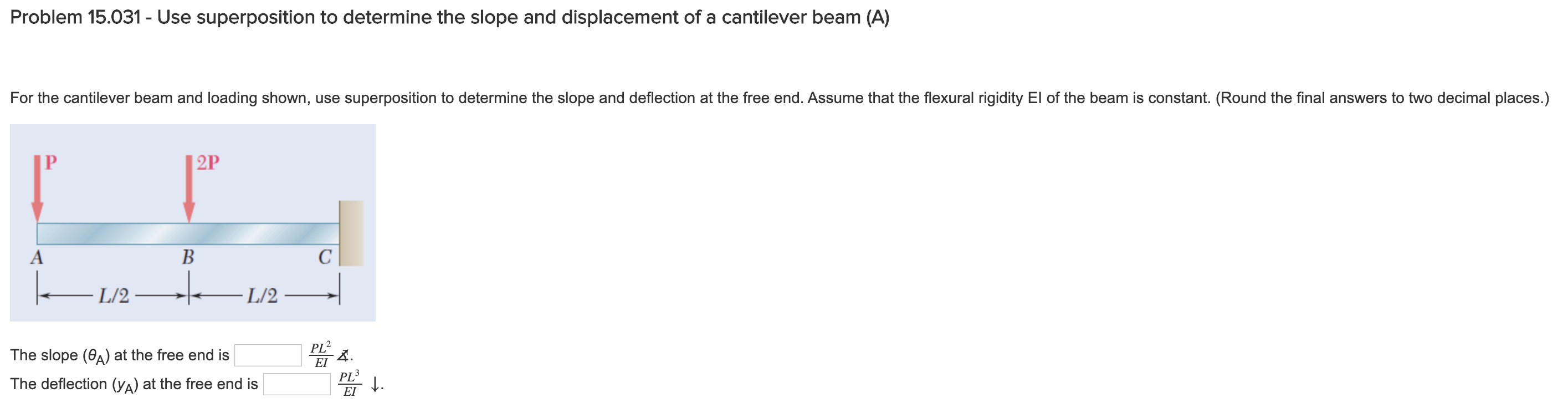 Solved Problem 15.033 - Use superposition to determine the | Chegg.com