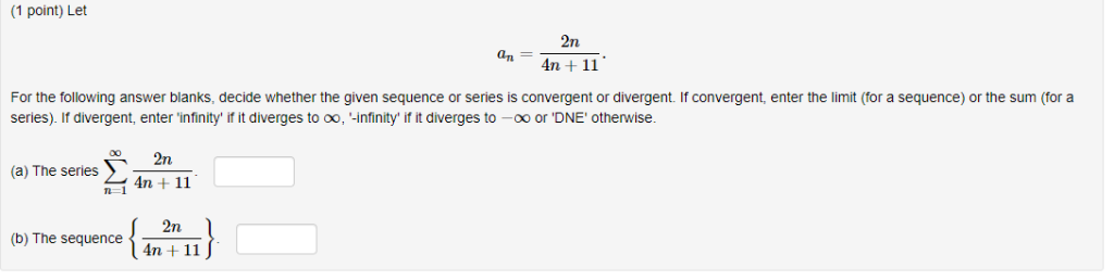 Solved 90 91 TL Determine (a) whether Σ An) is convergent. | Chegg.com