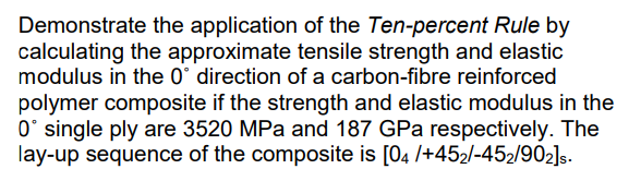 Demonstrate the application of the Ten-percent Rule | Chegg.com