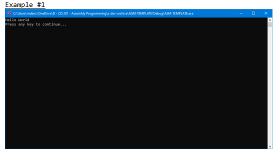 Solved Cis 201 Assembly Programming Programming 7055