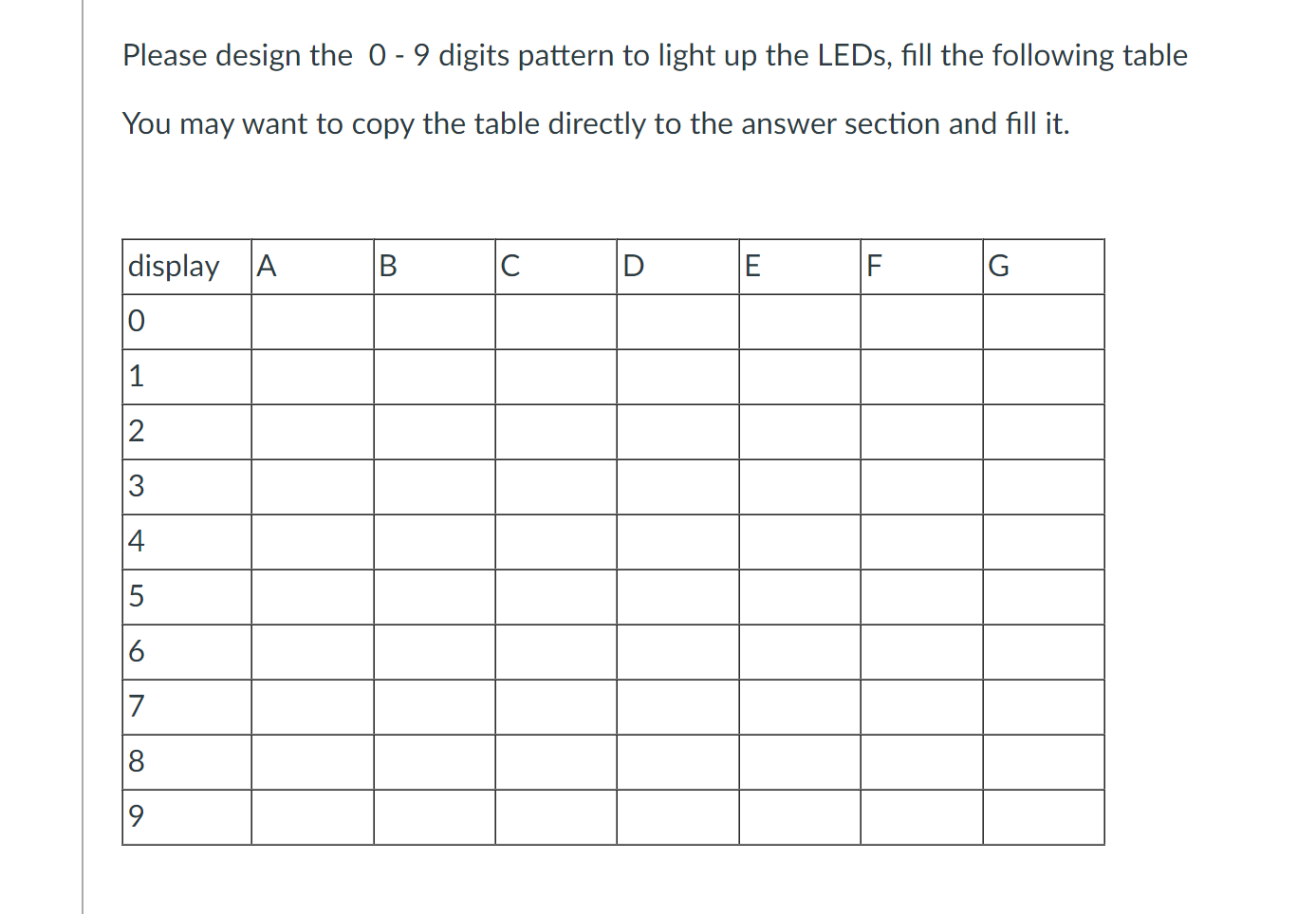 C programming, Please help! We are to build : to | Chegg.com