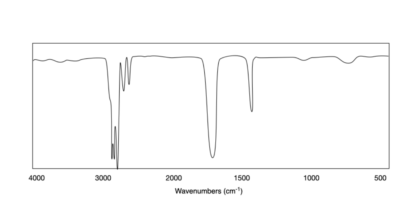 Solved A molecule with the molecular formula of C5H10O | Chegg.com