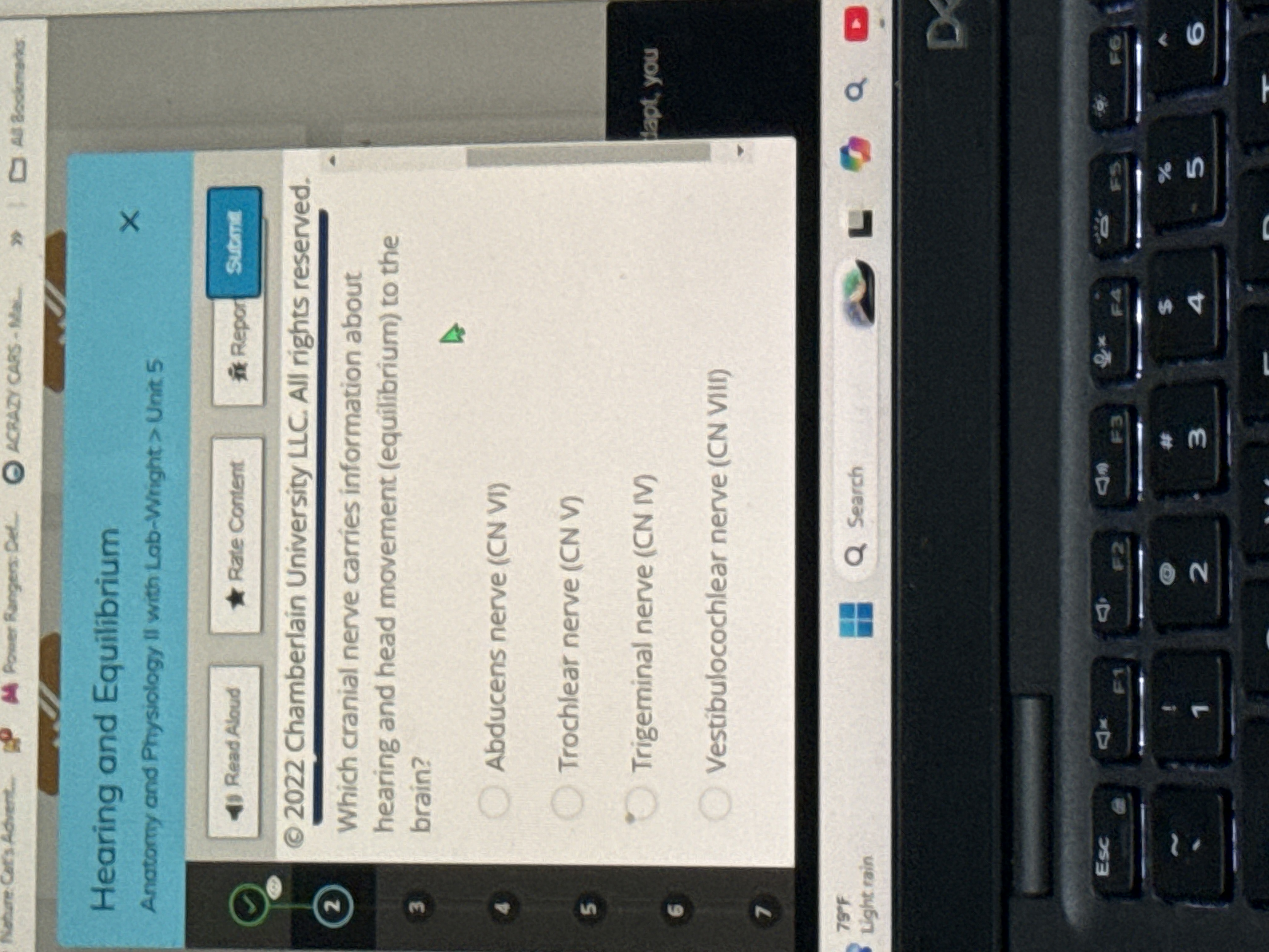 Solved (c) 2022 ﻿Chamberlain University LLC. ﻿All rights | Chegg.com