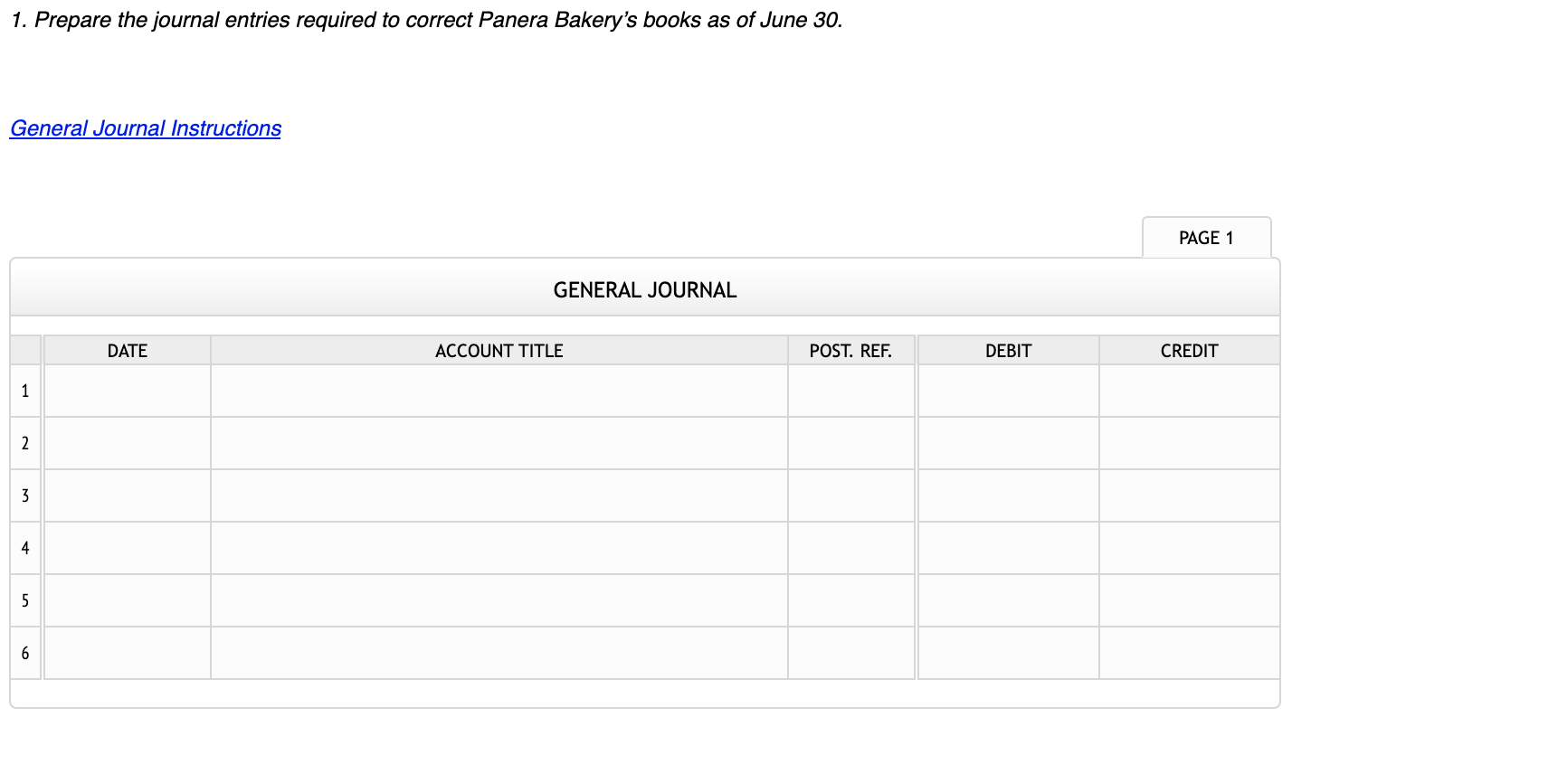 Solved 1. Prepare the journal entries required to correct | Chegg.com