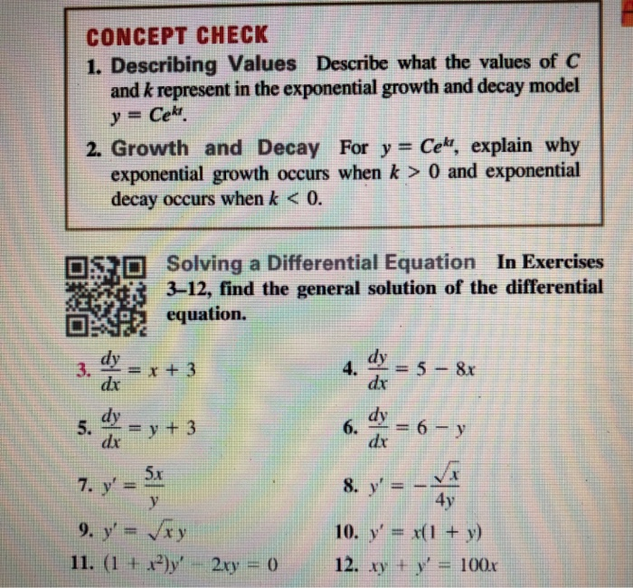 Solved CONCEPT CHECK 1. Describing Values Describe what the | Chegg.com
