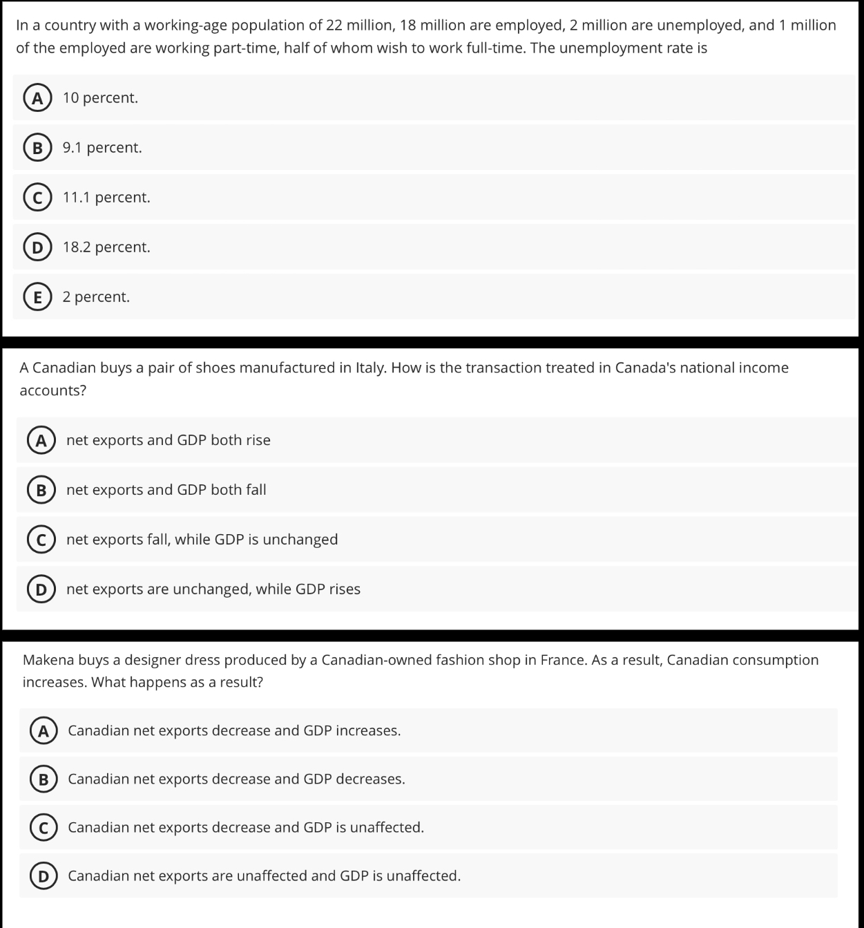 Solved In a country with a working-age population of 22 | Chegg.com