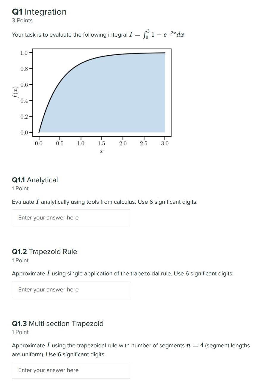Solved Your task is to evaluate the following integral | Chegg.com