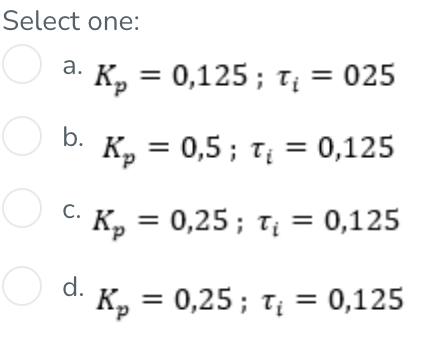 Solved A first-order plant has a transfer function: A PI | Chegg.com