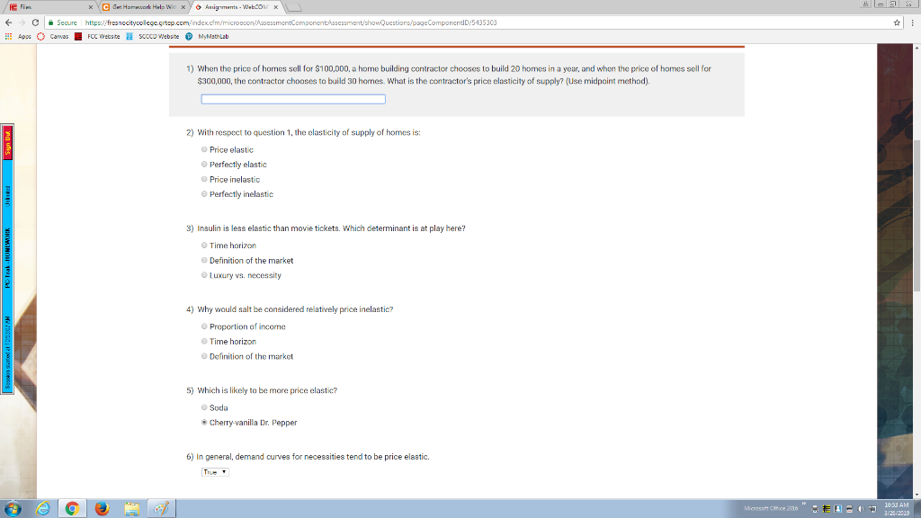 Solved CSecure htpfresnccitycollee.rtep.ccm indexc 35303 1) | Chegg.com