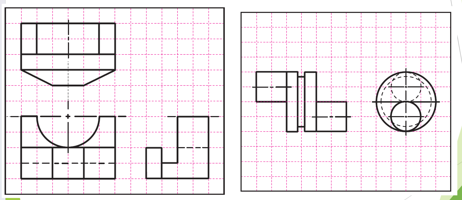 Solved draw the two isometric shapes shapes in Autocad. | Chegg.com