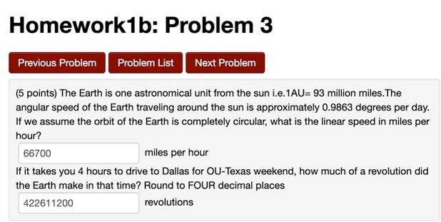 Solved Homework1b: Problem 3 Previous Problem Problem List | Chegg.com