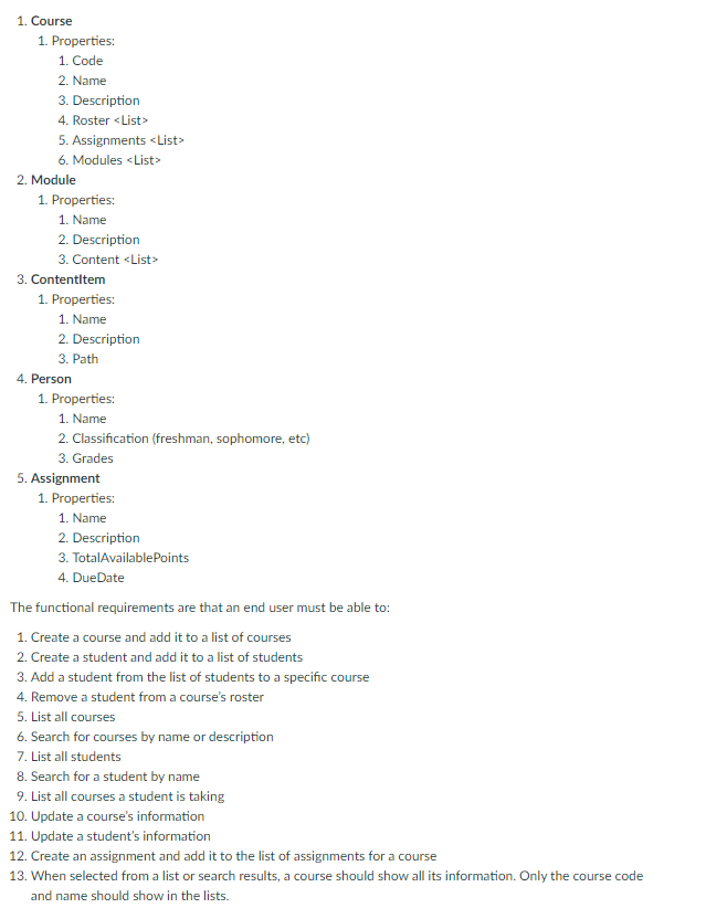 Solved Hi. ﻿Please help me this problem with only c#.I would | Chegg.com