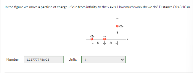 Solved In the figure we move a particle of charge +2e in | Chegg.com