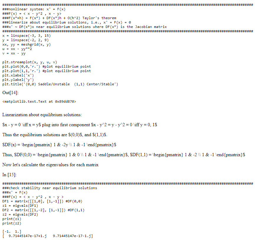 Solved Please use python Jupyter Notebook Consider the | Chegg.com