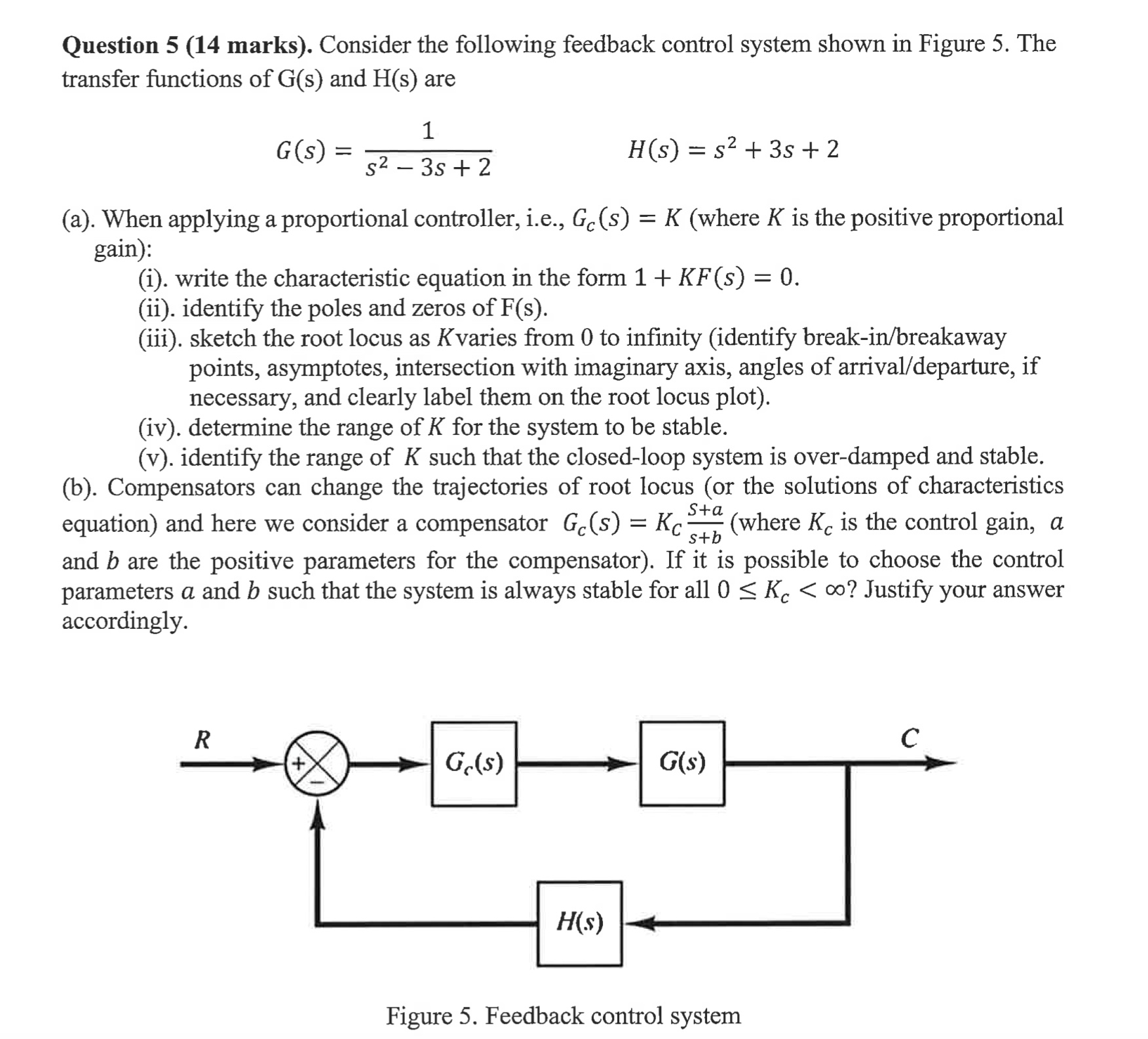 Solved Question 5 (14 marks). Consider the following | Chegg.com Solved Question 5 (14 marks). Consider the following | Chegg.com