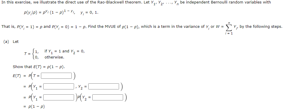 Solved In this exercise, we illustrate the direct use of the | Chegg.com