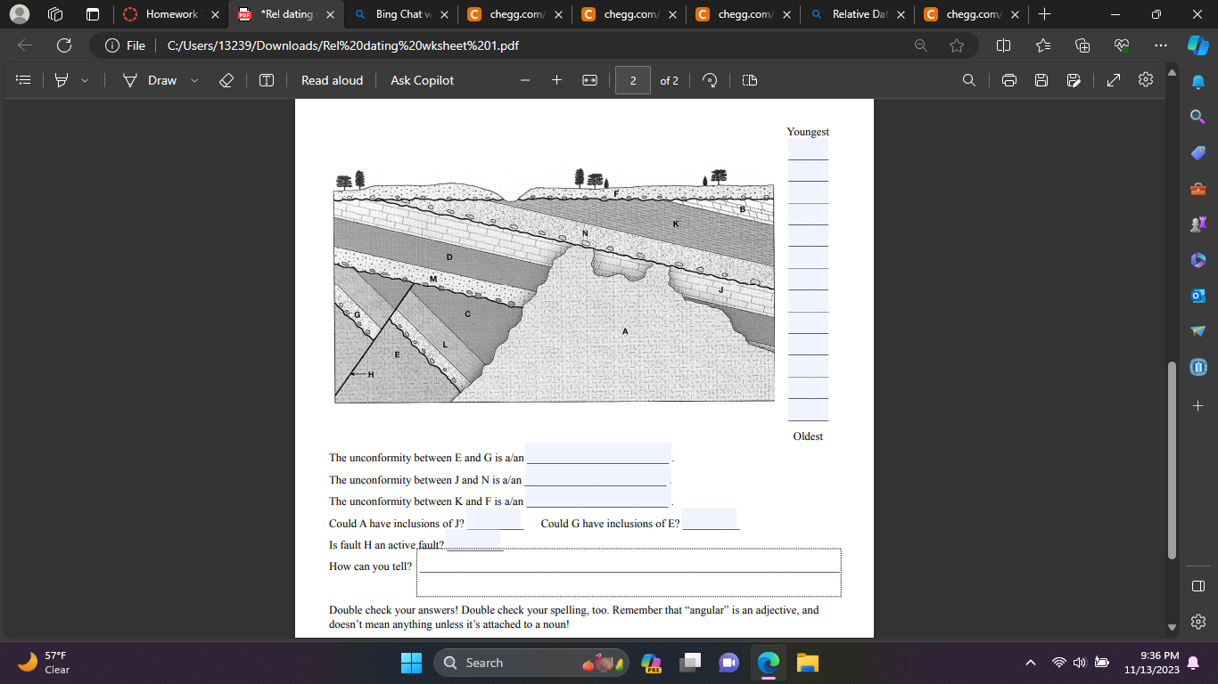 Solved Due date: __________ ﻿Name | Chegg.com